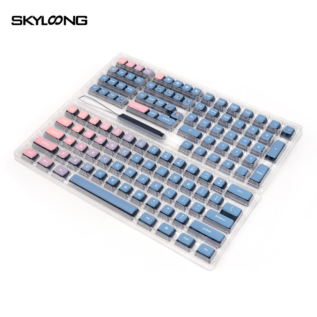 SKYLOONG GK7 PBT Blue Enchantress Pudding Keycap