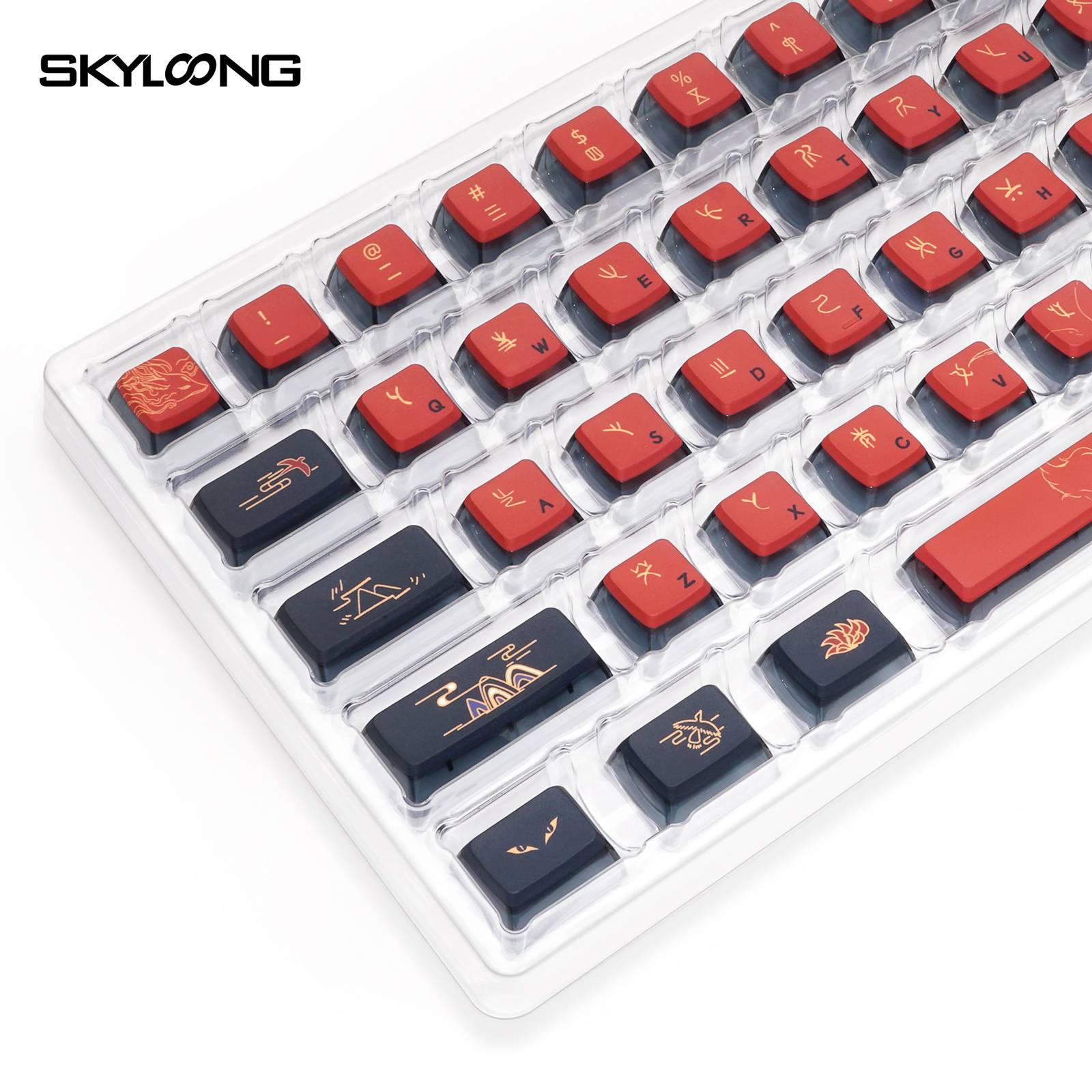 SKYLOONG GK7 PBT JIUWEI Pudding Keycap