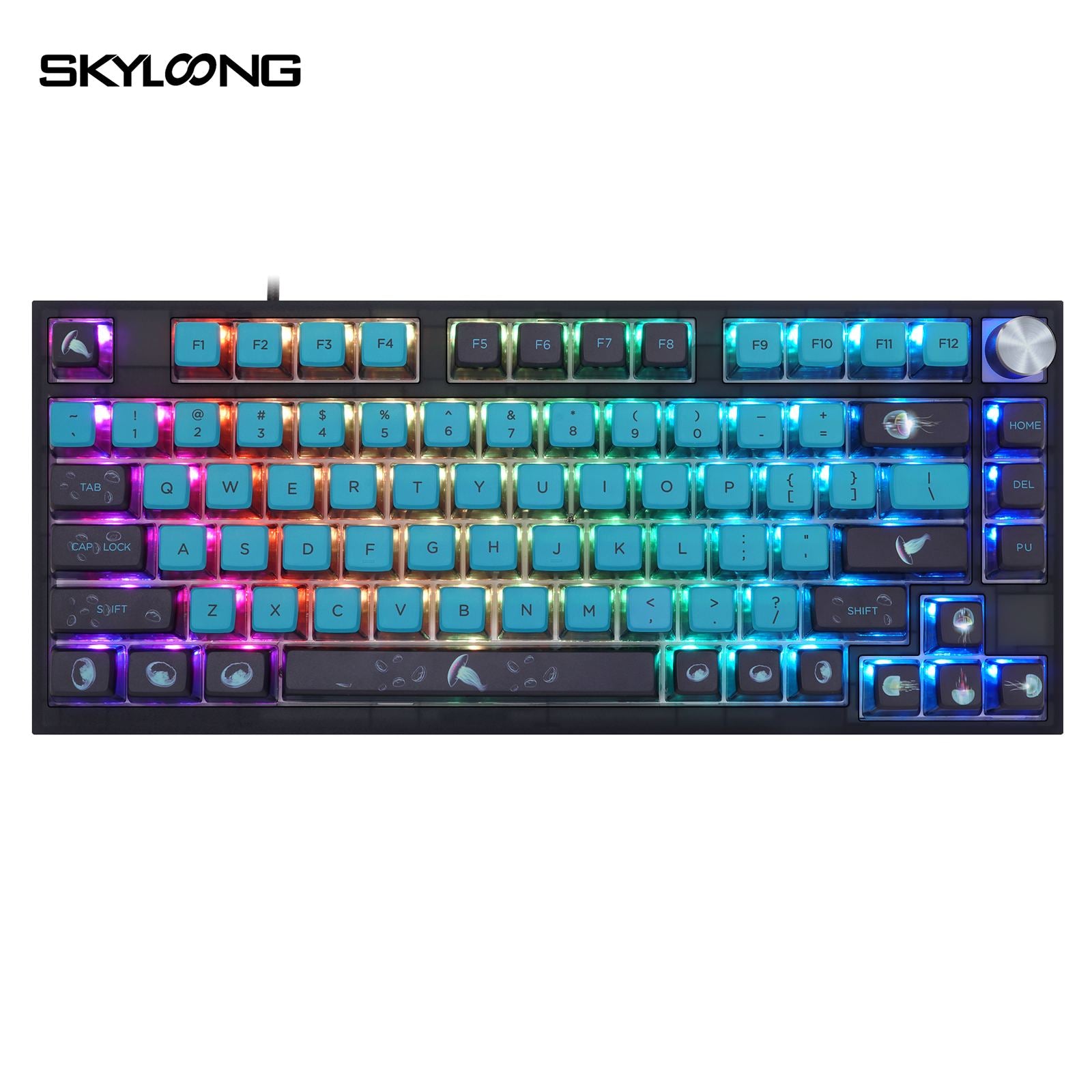SKYLOONG GK75 Jellyfish Mechanical Knob Keyboard