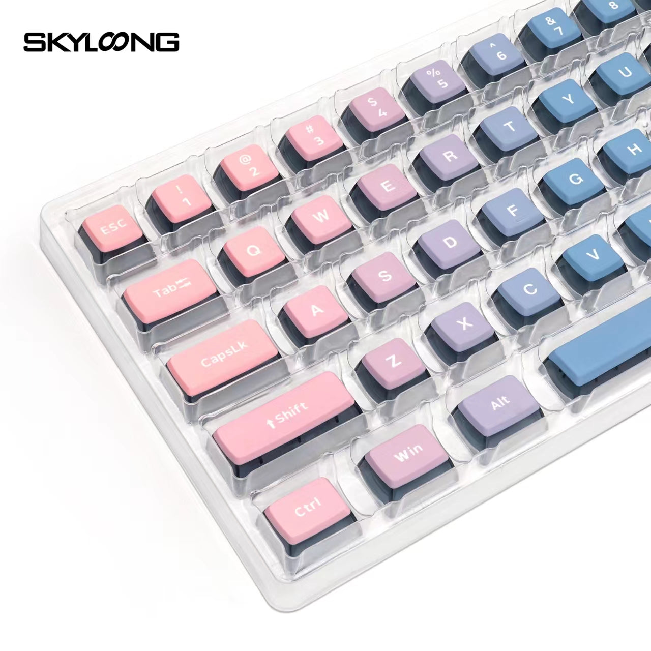 SKYLOONG GK7 PBT Blue Enchantress Pudding Keycap