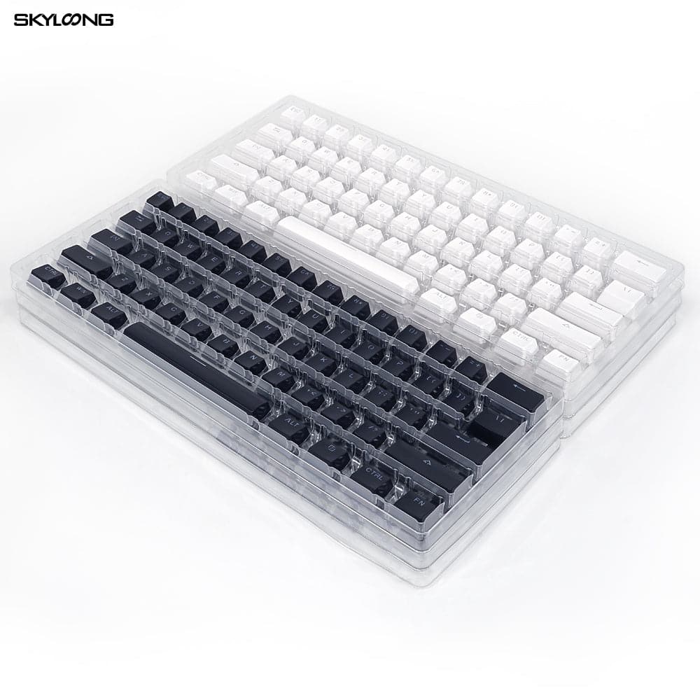SKYLOONG Double Shot ABS Keycap Black/White